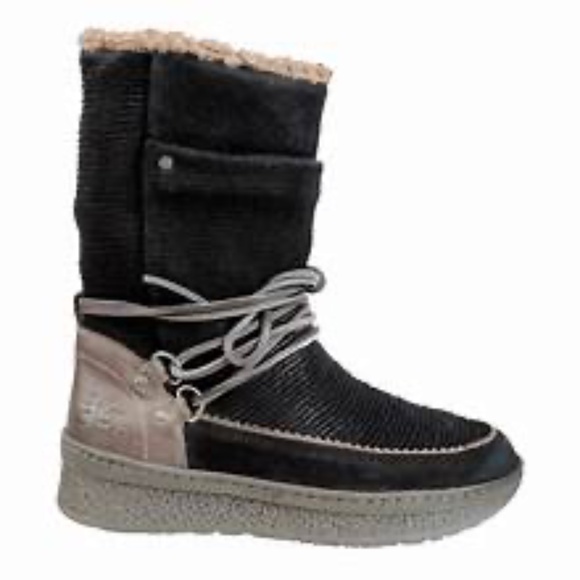 OTBT | Shoes | Otbt Slope Cold Weather Black Leather Boots | Poshmark